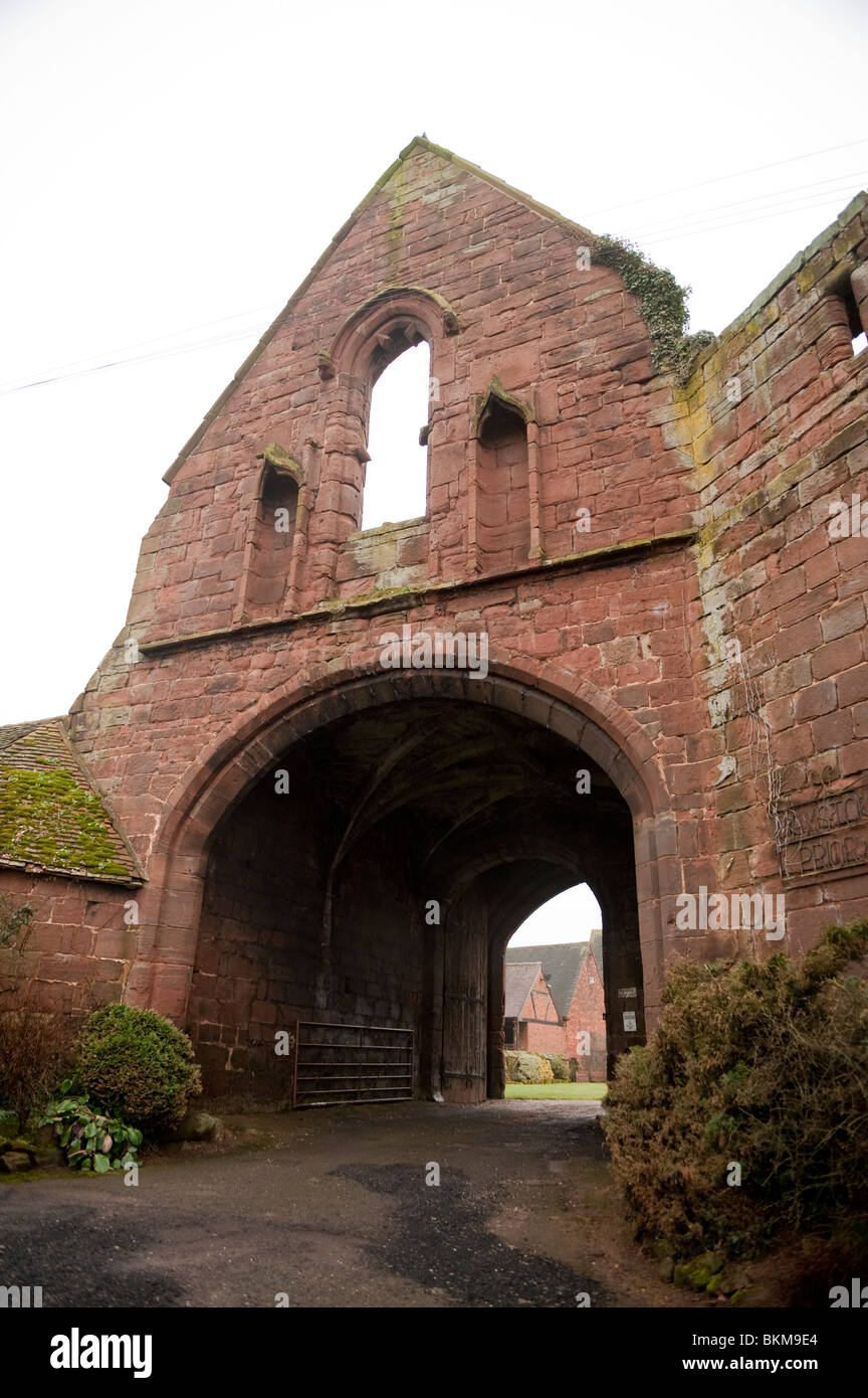 Entrance to Maxstoke Priory Birmingham West Midlands UK Stock Photo - Alamy