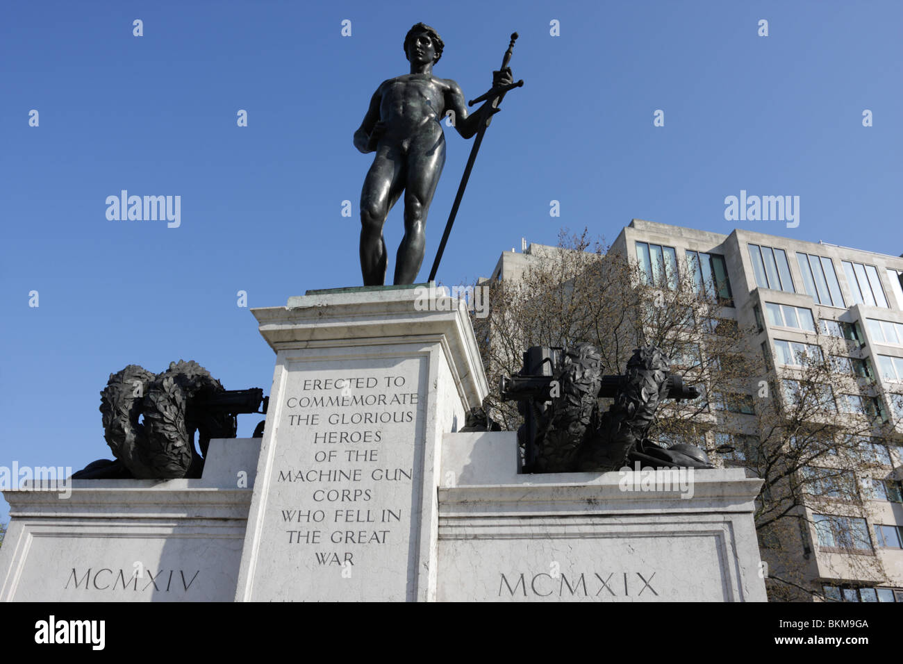 Francis Derwent Wood`s sculpture at Hyde Park Corner commemorates The ...
