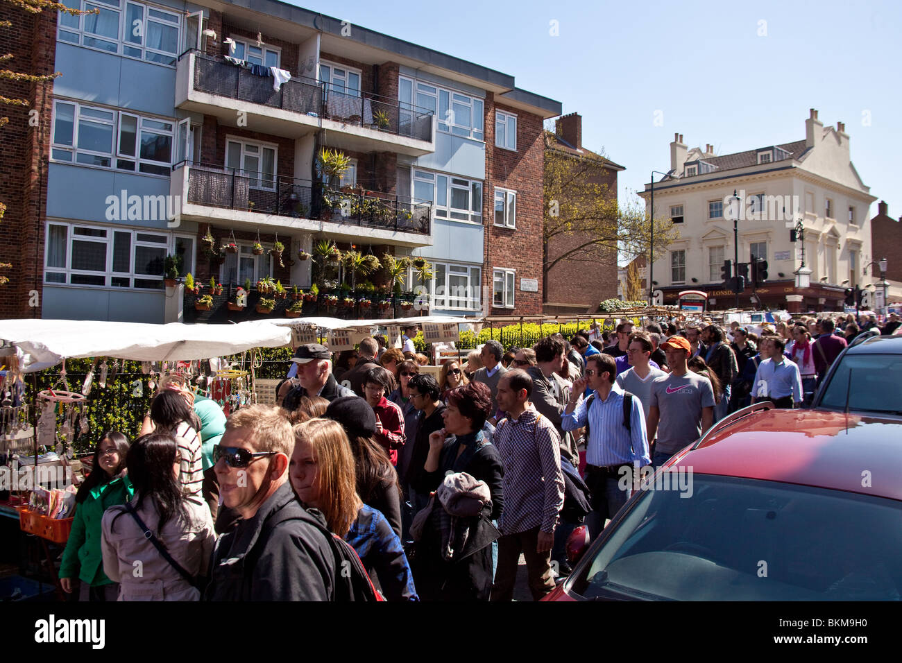 Portobello Road market, London, England Stock Photo - Alamy