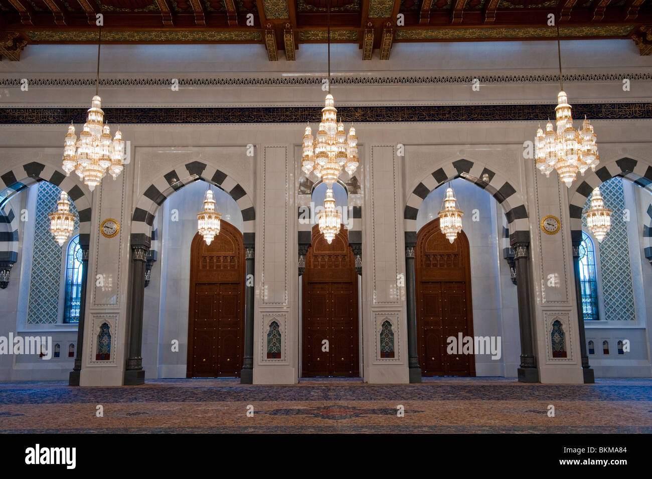 Inside main prayer hall in hi-res stock photography and images - Alamy