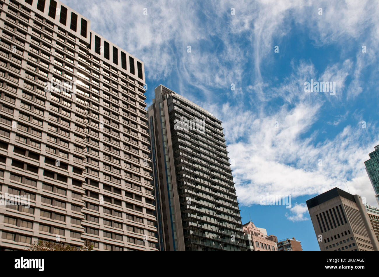 High rise buildings and sky, Sydney, Australia Stock Photo - Alamy