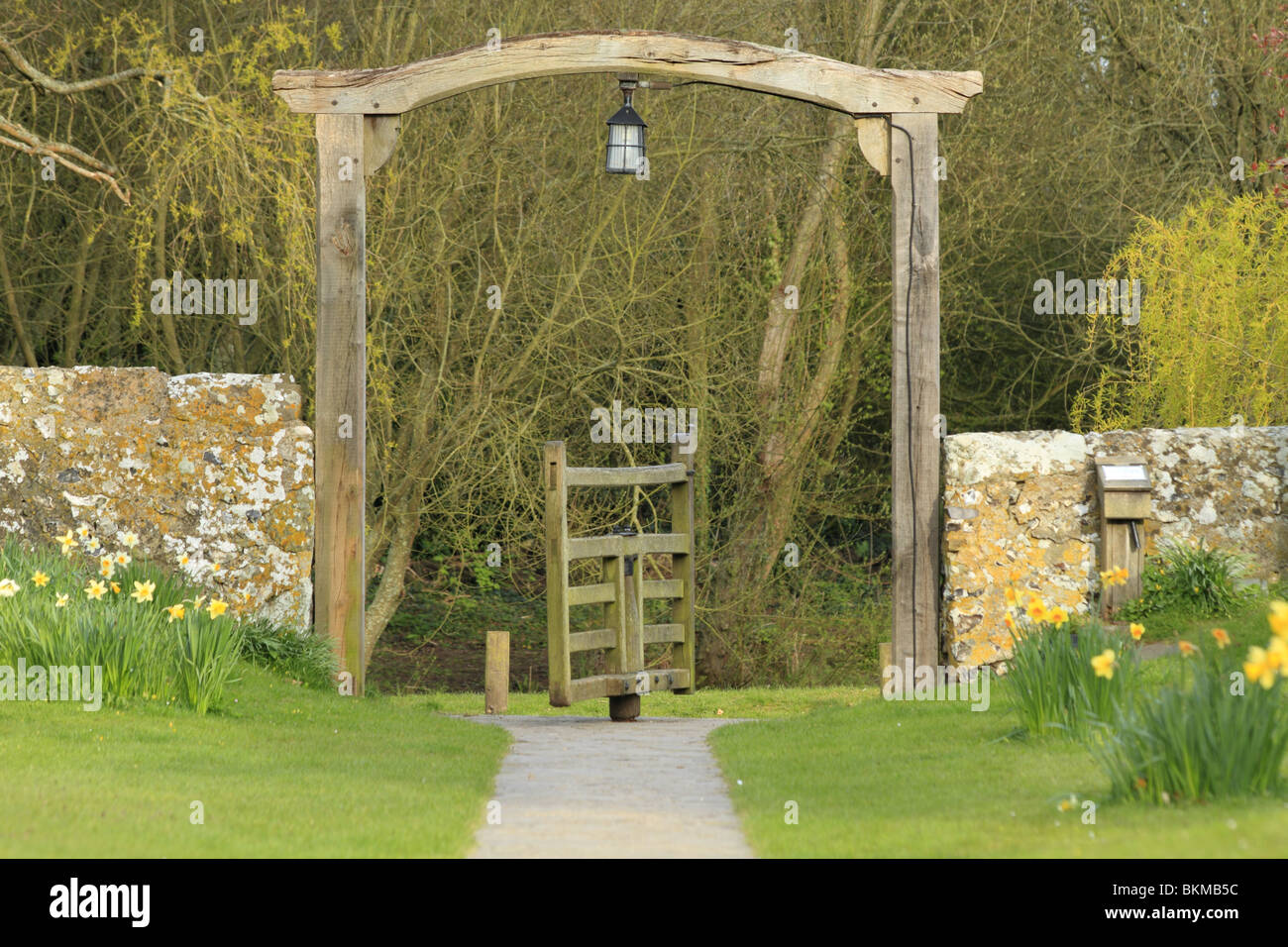 The unusual and rare "Tapsell" gate at the Church of St Mary the Virgin ...