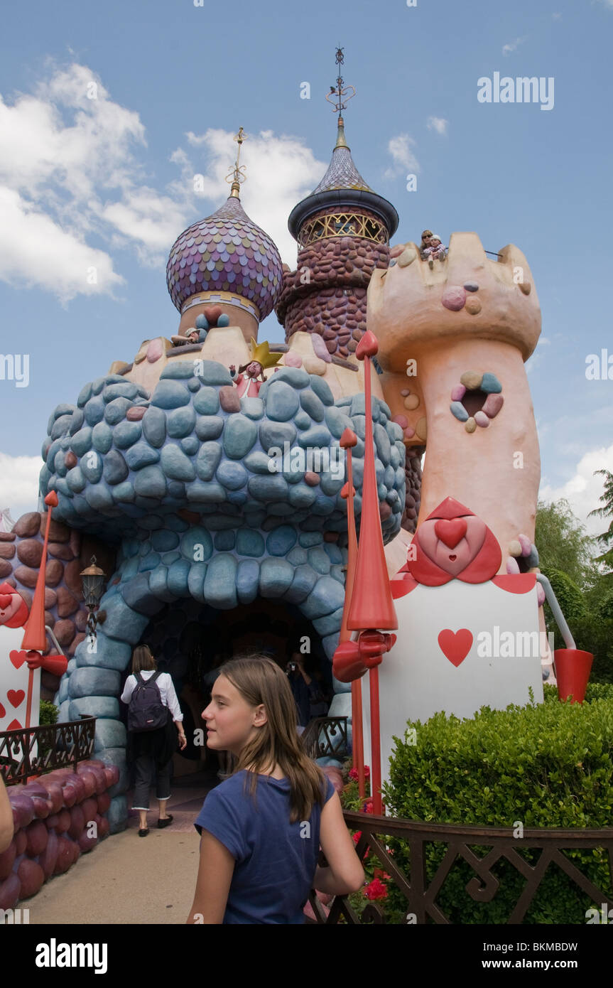 Chessy, France, Theme Parks, Woman Visiting Disneyland Paris, Fantasy ...