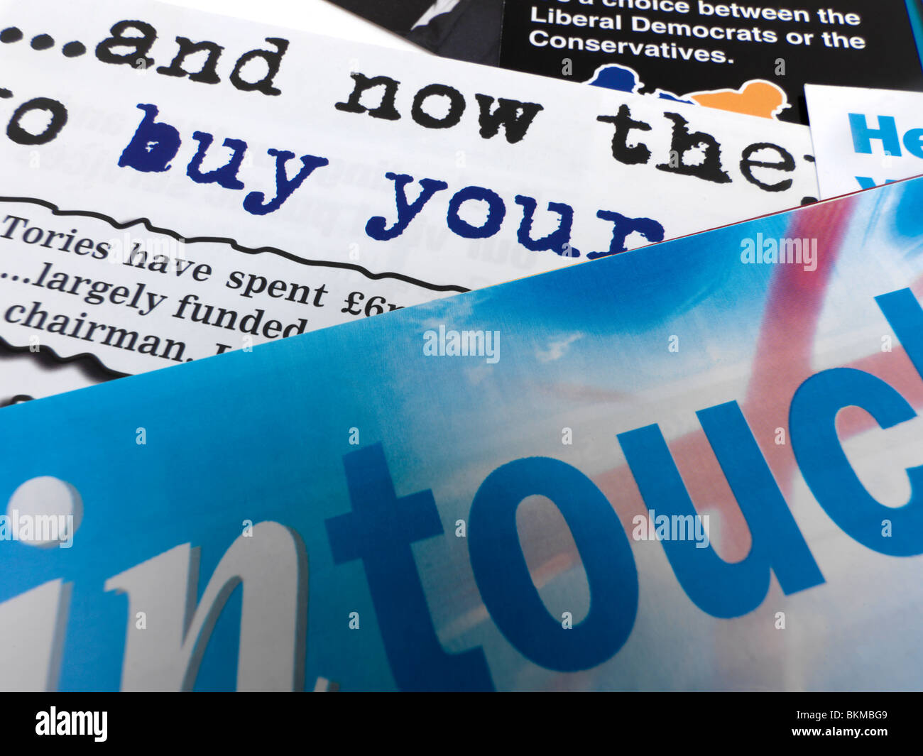 Leaflet leaflets england hi-res stock photography and images - Alamy