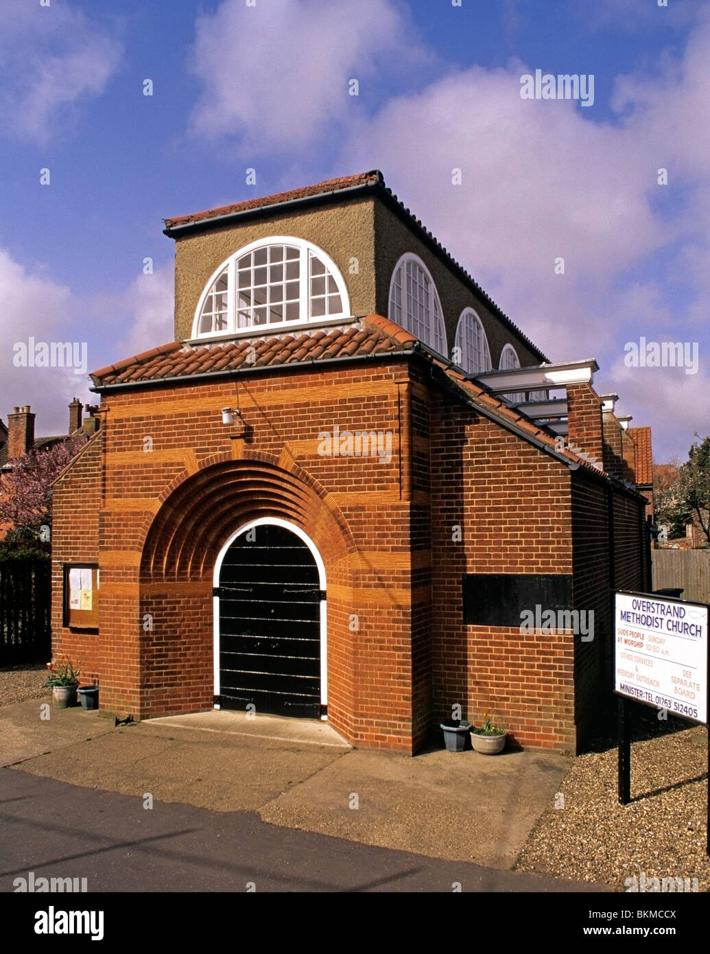 Overstrand Methodist Church Norfolk Stock Photo - Alamy