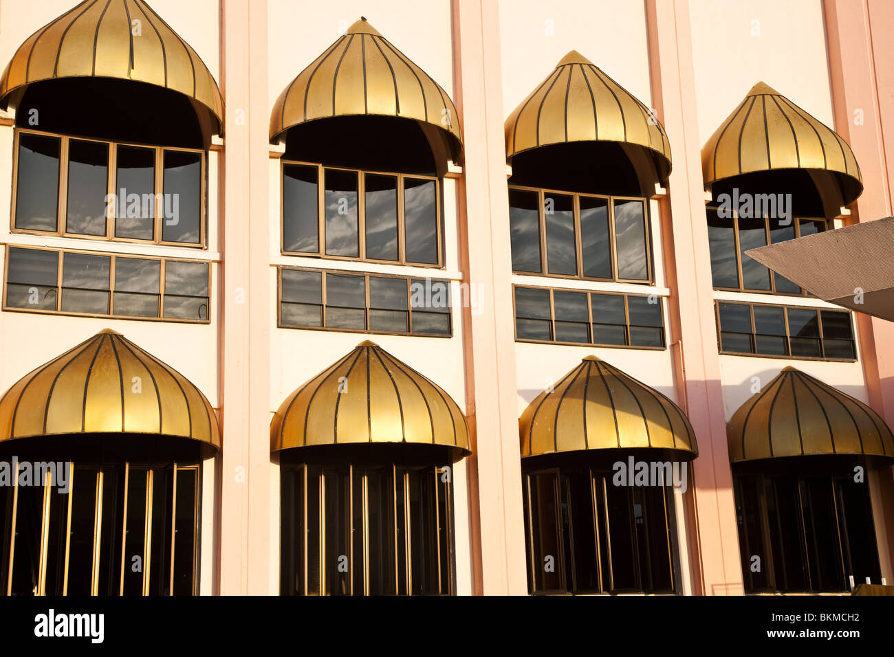 Window detail of the old Sarawak State Mosque, also known as the ...