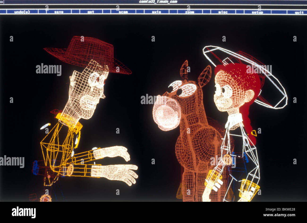 TOY STORY 2 (1999) ARTWORK PROGRESSION SHOT 2 ARTW 011 Stock Photo - Alamy
