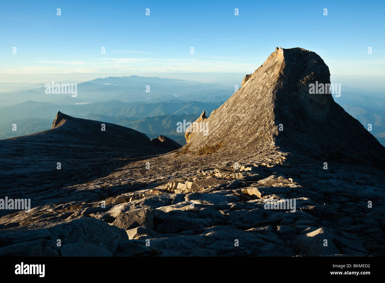 View from Low's Peak at the summit of Mt Kinabalu. Kinabalu National ... View from Low's Peak at the summit of Mt Kinabalu. Kinabalu National ...