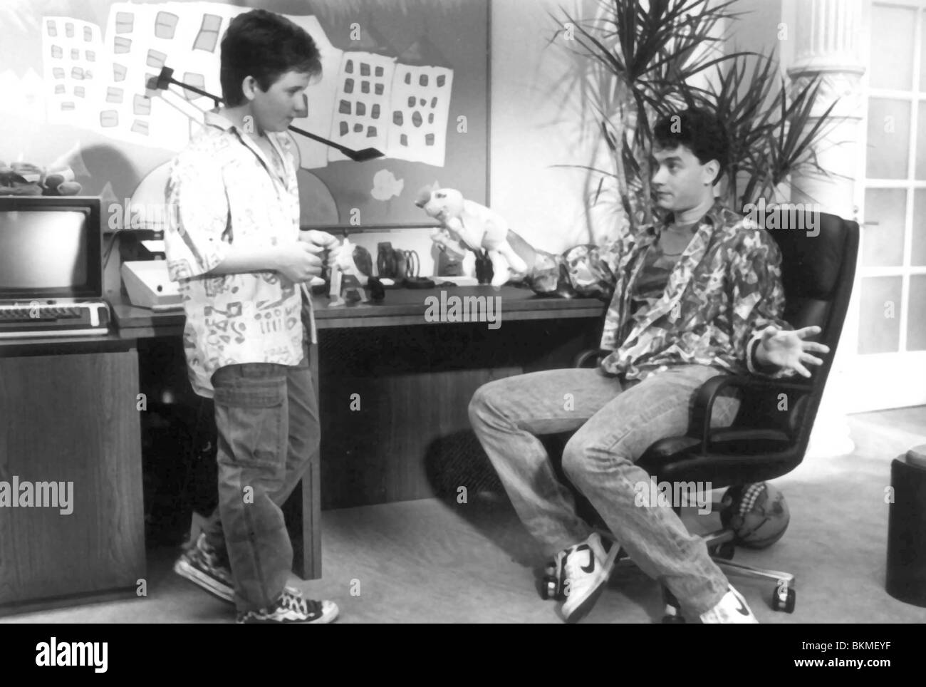 BIG (1988) JARED RUSHTON, TOM HANKS BIG 014P Stock Photo - Alamy