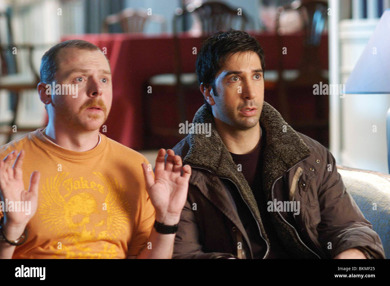 BIG NOTHING (2006) SIMON PEGG, DAVID SCHWIMMER BNTH 001-03 Stock Photo ...