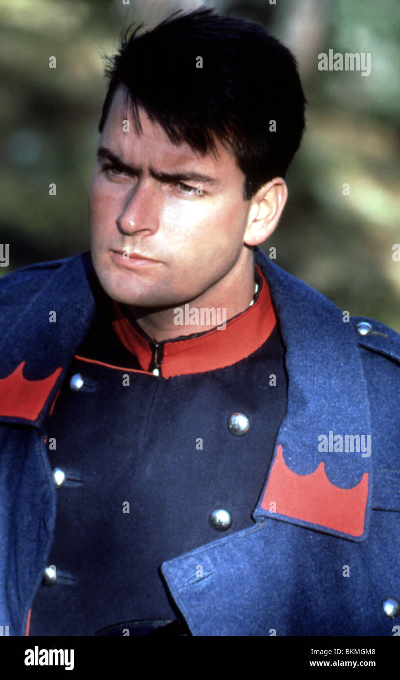 COURAGE MOUNTAIN (1989) CHARLIE SHEEN COMT 004 Stock Photo - Alamy