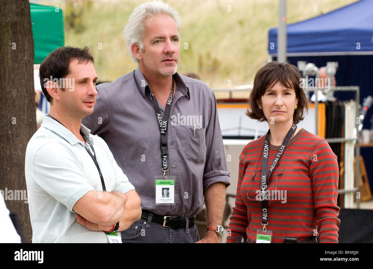 FILMING O/S 'AEON FLUX' (2005) DAVID GALE (PRO), GREG GOODMAN (PRO ...