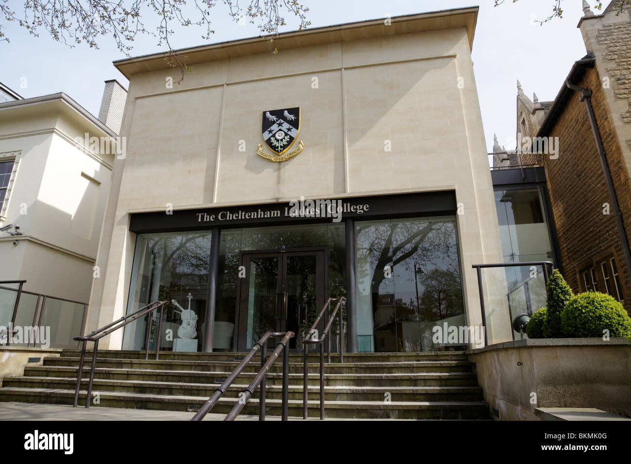 entrance to the cheltenham ladies college bayshill road cheltenham uk ...