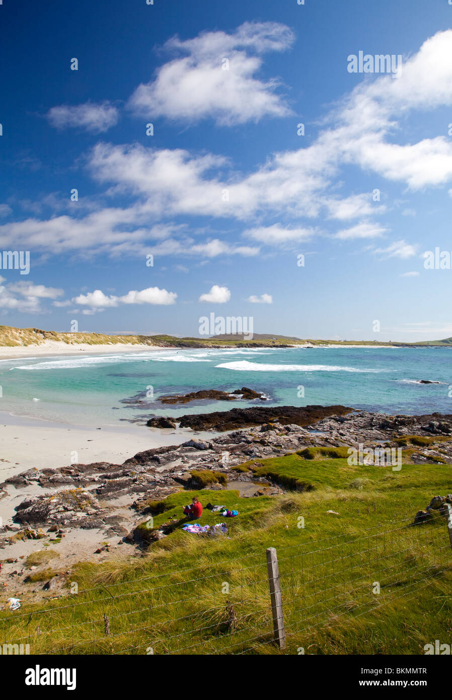 Tiree beach coastline scotland hi-res stock photography and images - Alamy