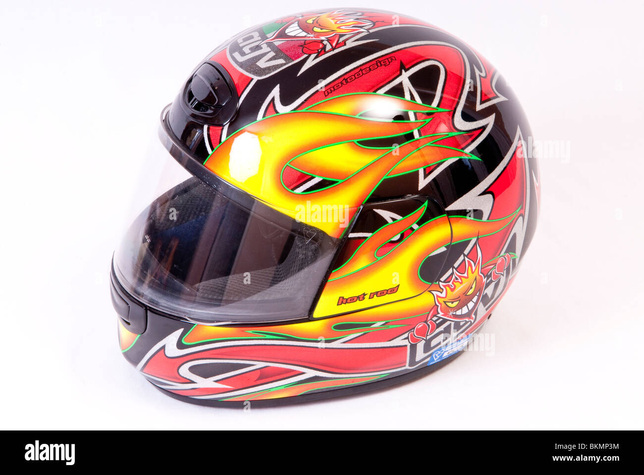 Black motorcycle helmet hi-res stock photography and images - Alamy