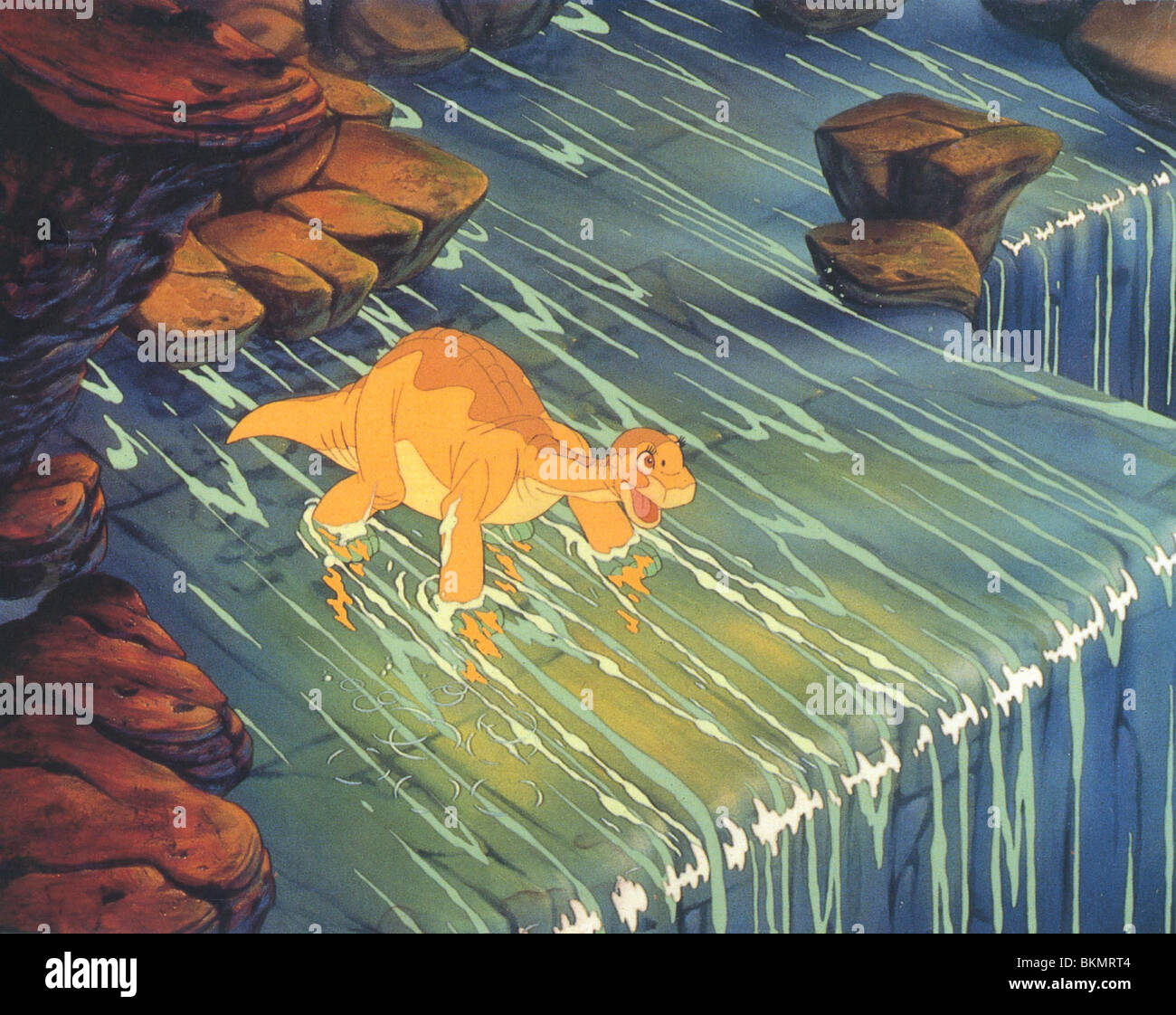 THE LAND BEFORE TIME (1988) ANIMATION LBT 002FOH Stock Photo - Alamy