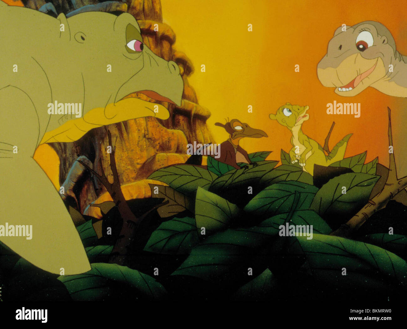 THE LAND BEFORE TIME (1988) ANIMATION LBT 017 Stock Photo - Alamy