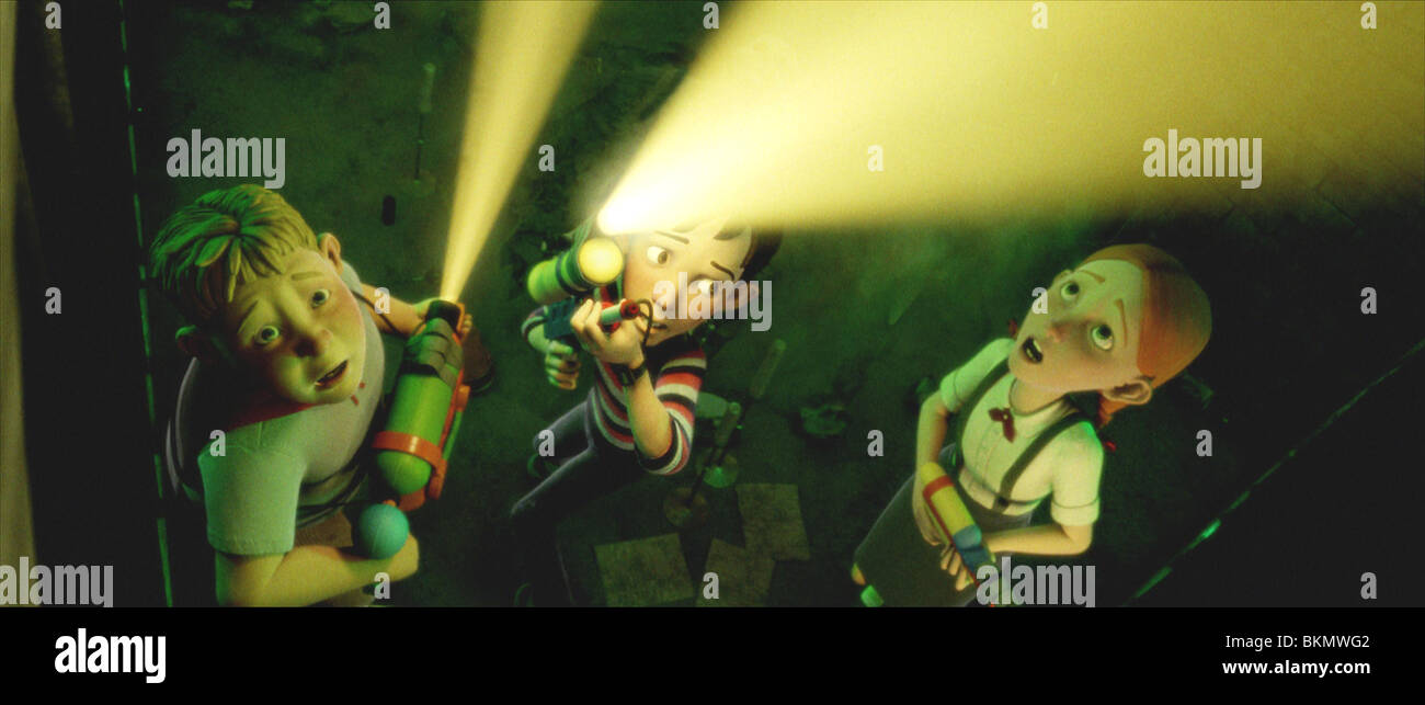 MONSTER HOUSE (2006) ANIMATION MNHO 001-01 Stock Photo - Alamy