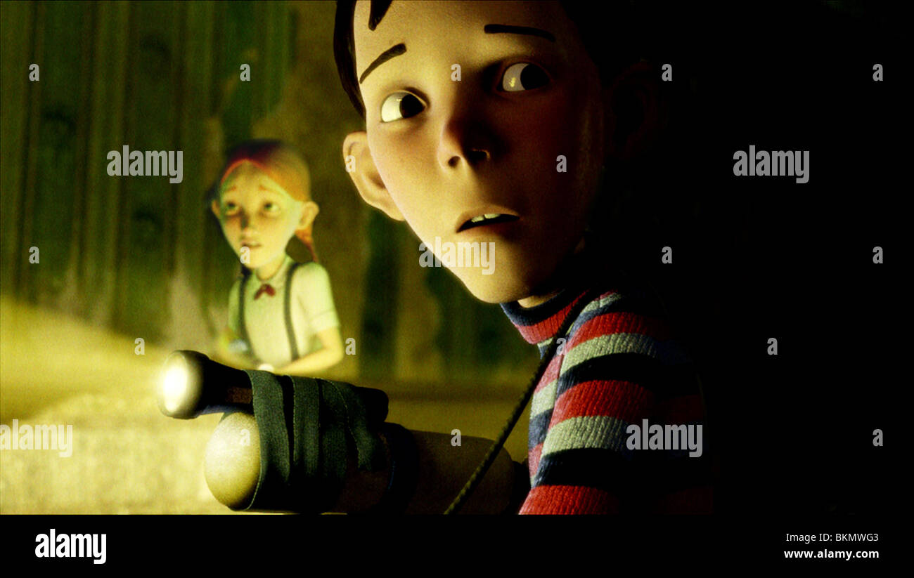 MONSTER HOUSE (2006) ANIMATION MNHO 001-02 Stock Photo - Alamy