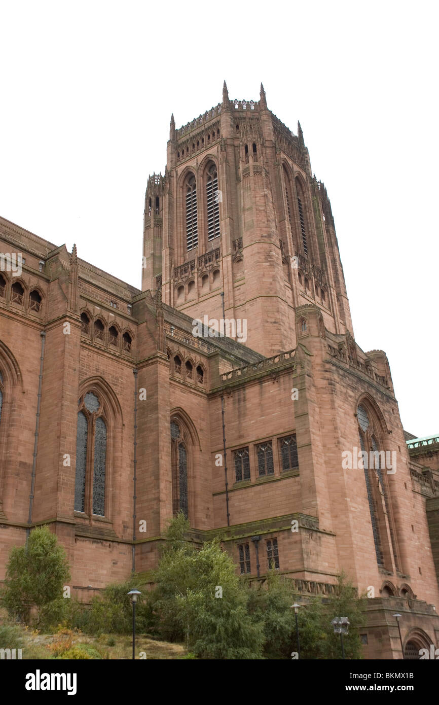 The Anglican Cathedral of Liverpool Stock Photo - Alamy