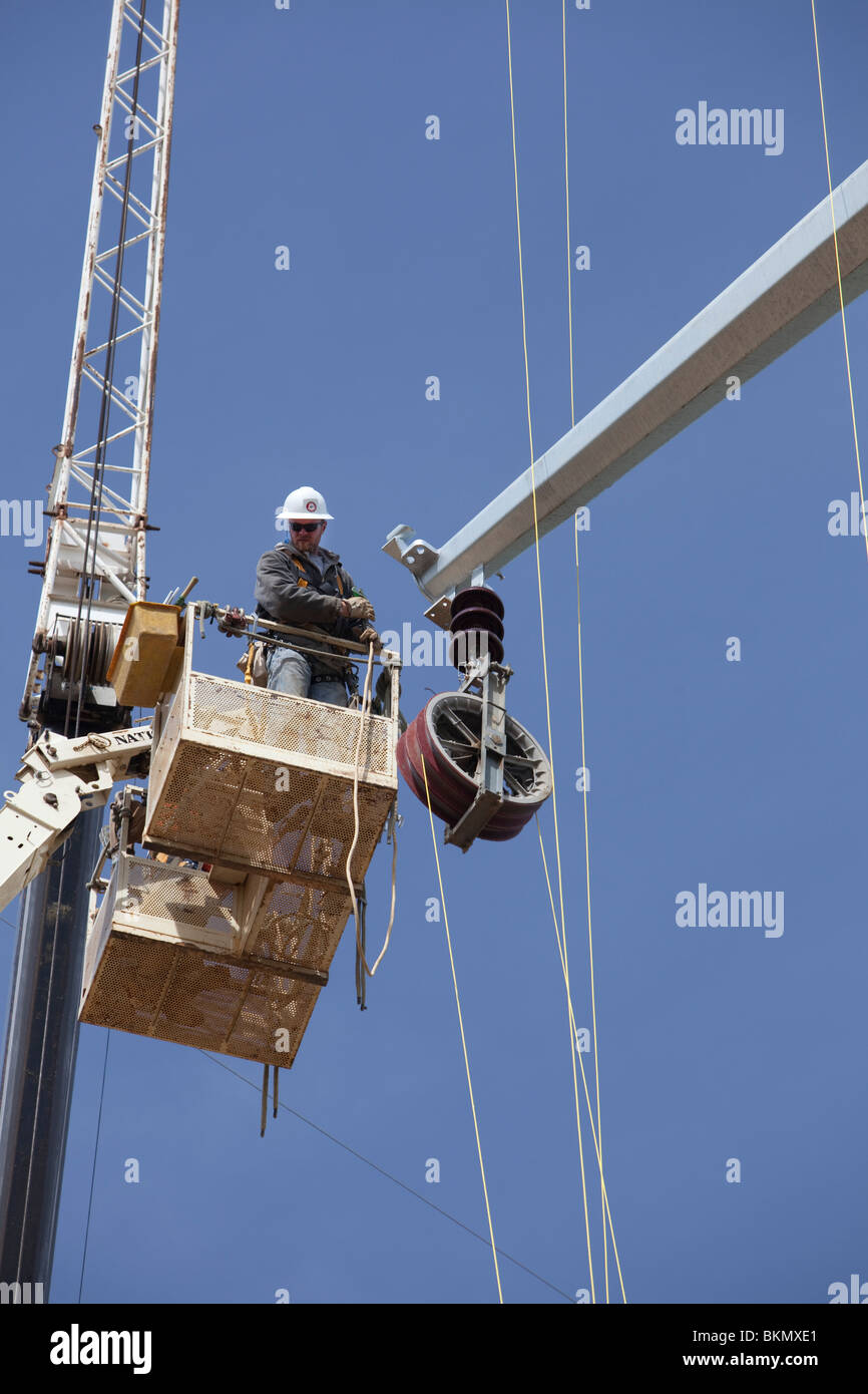 Power engineers high voltage distribution hi-res stock photography and ...