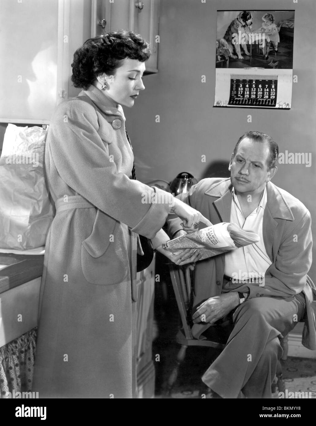 ON THE LOOSE (1951) LYNN BARI, MELVYN DOUGLAS, CHARLES LEDERER (DIR ...