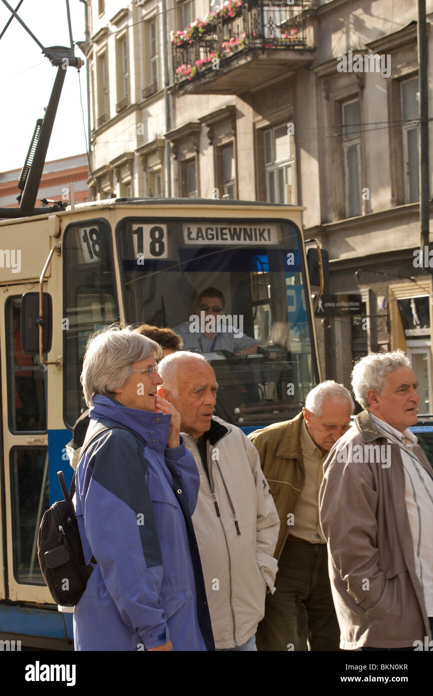 Queue older people hi-res stock photography and images - Alamy