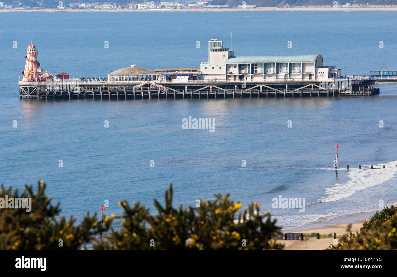 Bournemouth Pier Seaside Beach Sea High Resolution Stock Photography ...