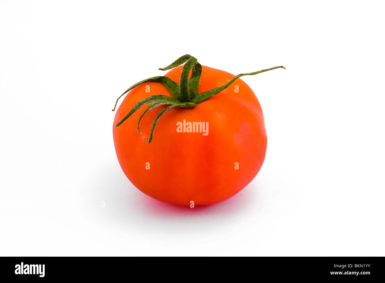 Single fresh red tomato Cut Out Stock Images & Pictures - Alamy