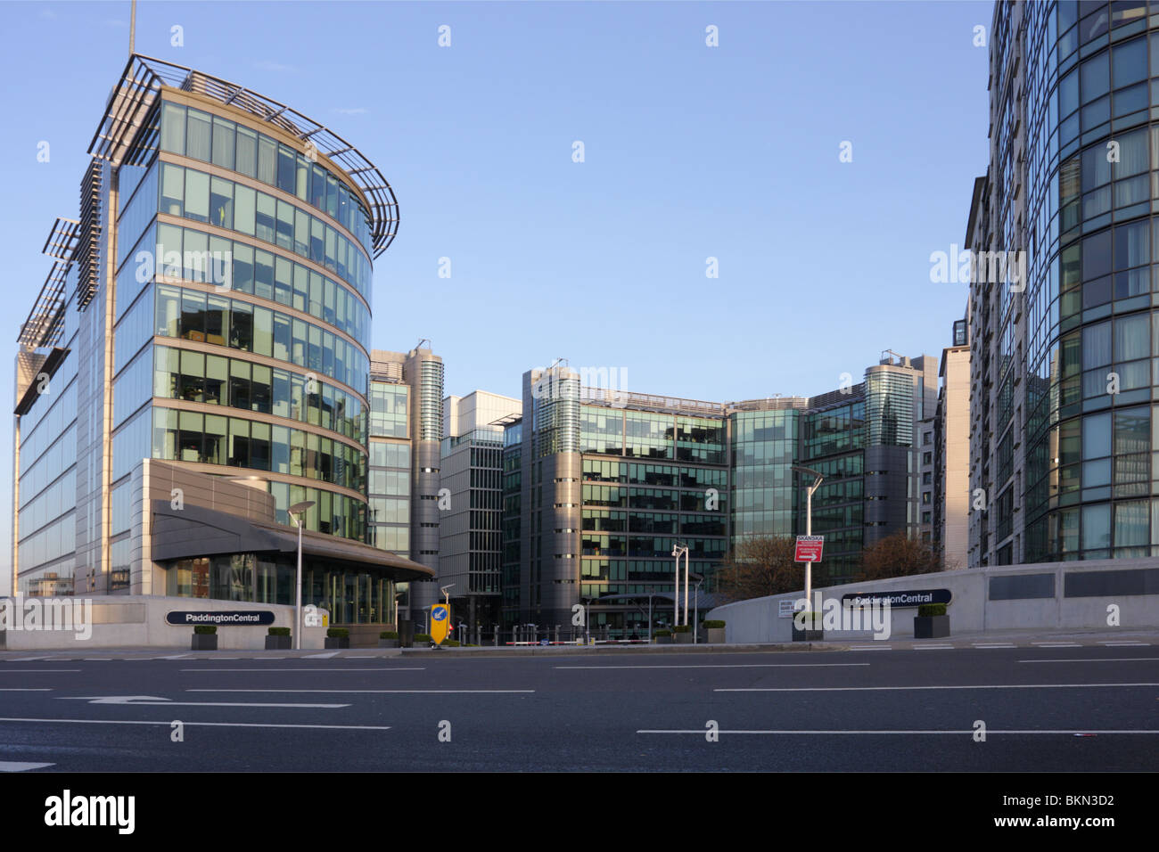 Situated on the redeveloped Bishops Bridge at Paddington in London is ...