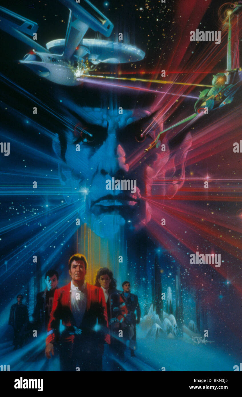 STAR TREK III: THE SEARCH FOR SPOCK (1984) POSTER ST3 026 L Stock Photo ...