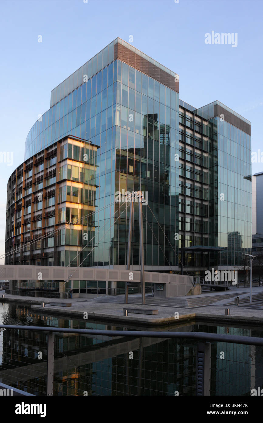 The Point office development in Paddington Basin,London,England Stock ...