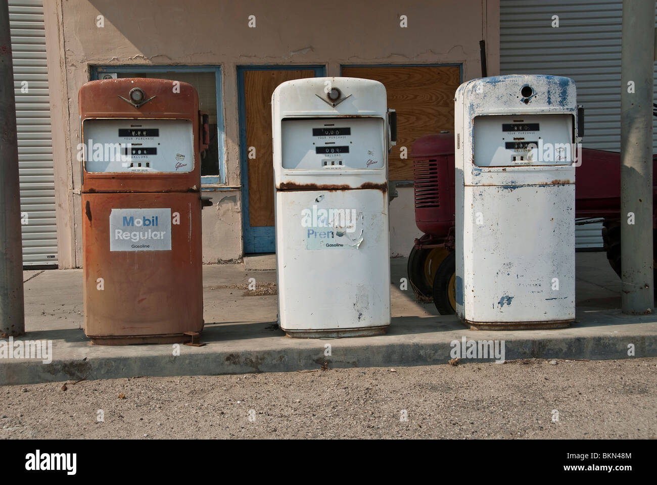 Old gasoline hi-res stock photography and images - Alamy