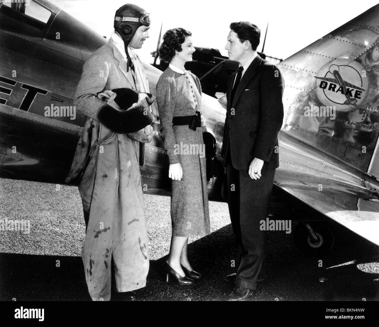 TEST PILOT (1938) CLARK GABLE, MYRNA LOY, SPENCER TRACY TSTP 010 Stock ...