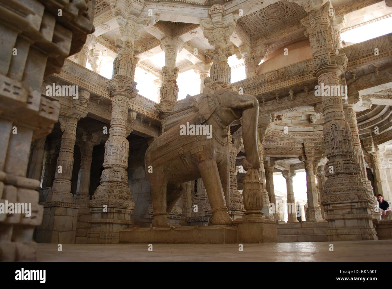 Temple in Ranakpur, Rajasthan, India Stock Photo - Alamy