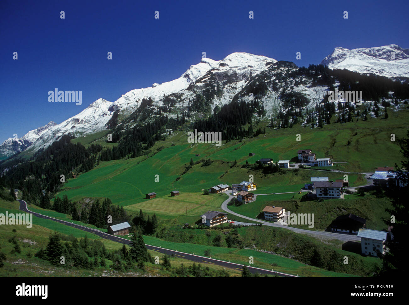Lech am arlberg and summer hi-res stock photography and images - Alamy