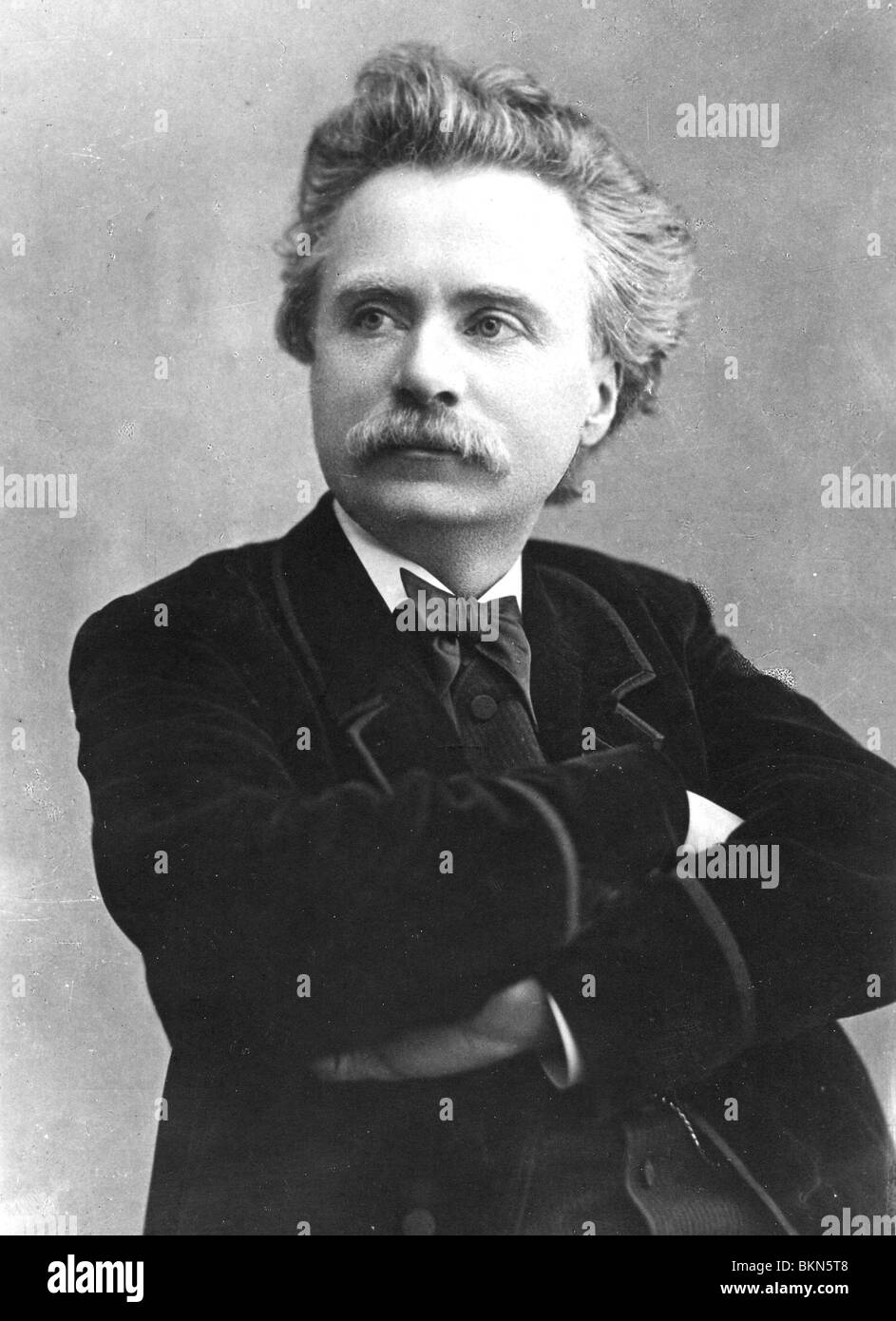 EDVARD GREIG - Norwegian composer (1843-1907 Stock Photo - Alamy