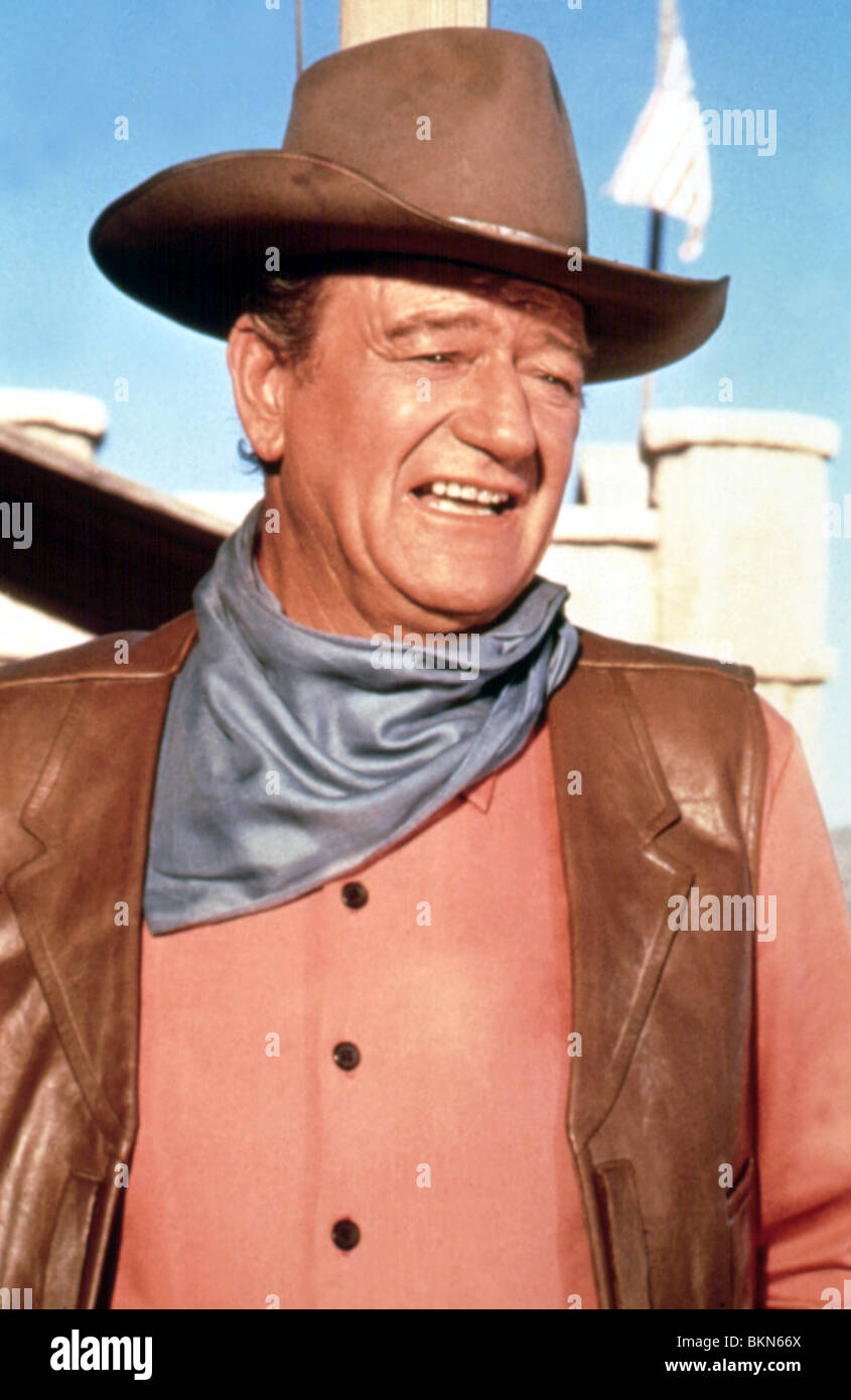 JOHN WAYNE PORTRAIT Stock Photo - Alamy