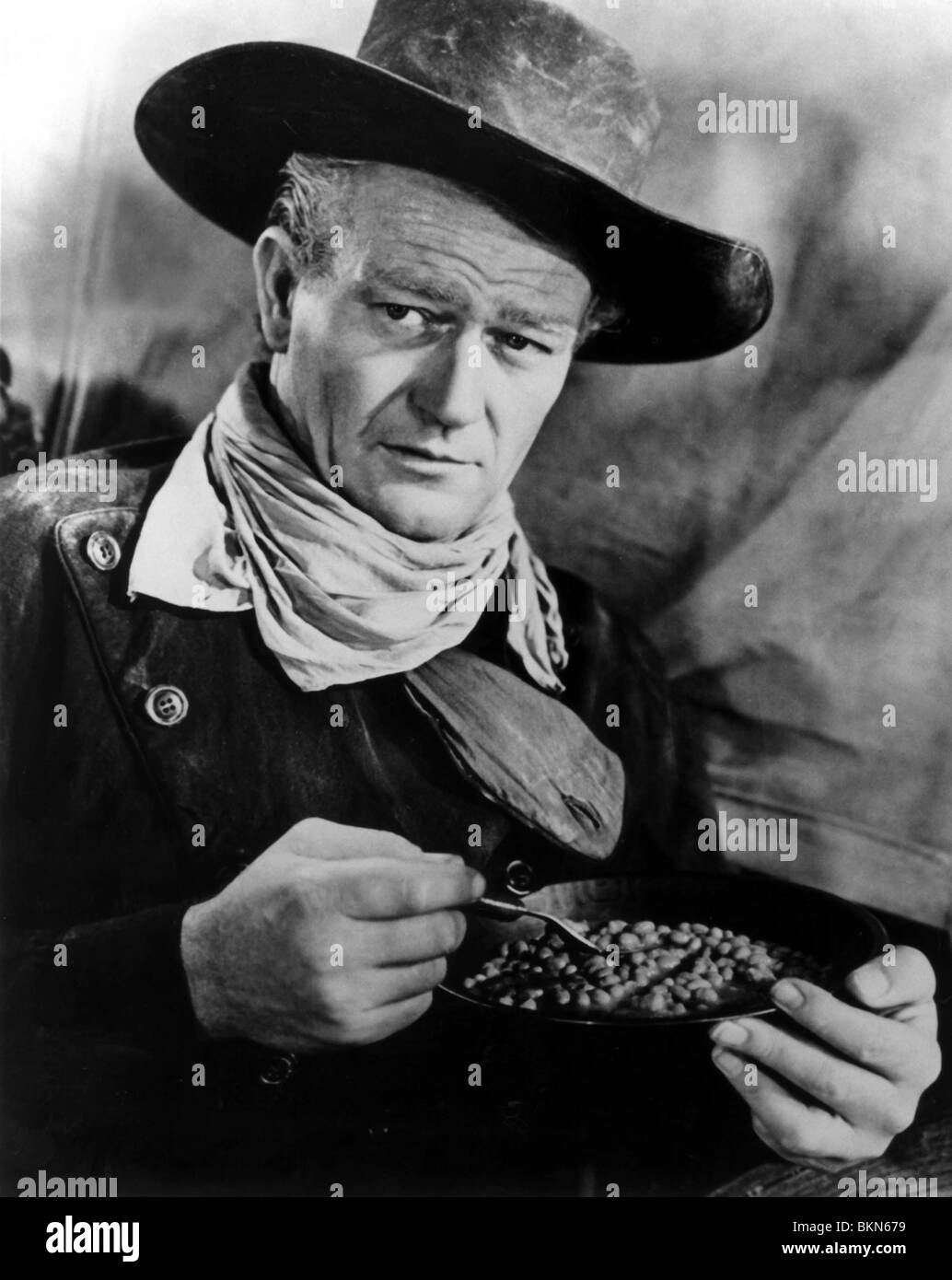 John wayne john wayne Black and White Stock Photos & Images - Alamy
