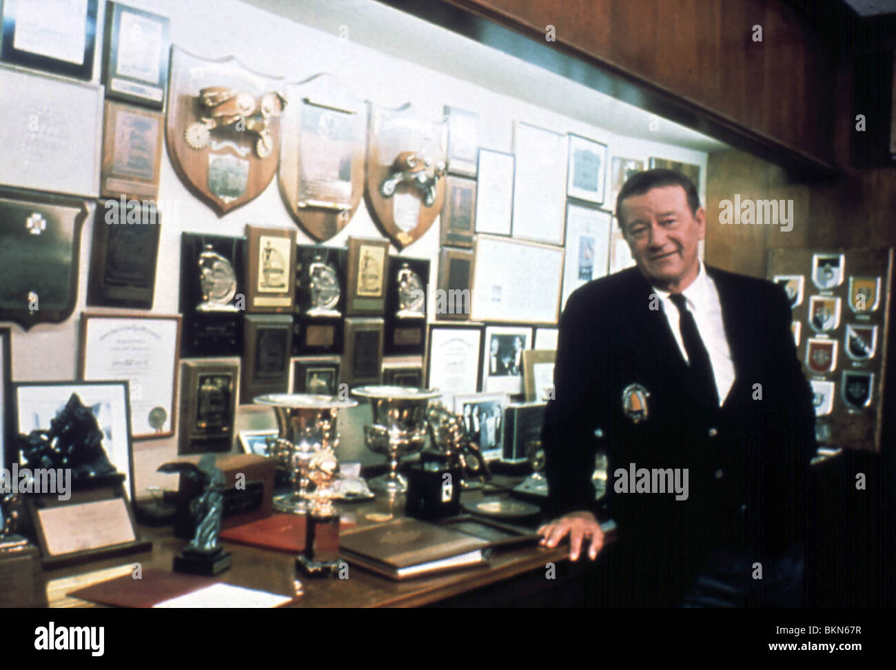 JOHN WAYNE PORTRAIT Stock Photo - Alamy