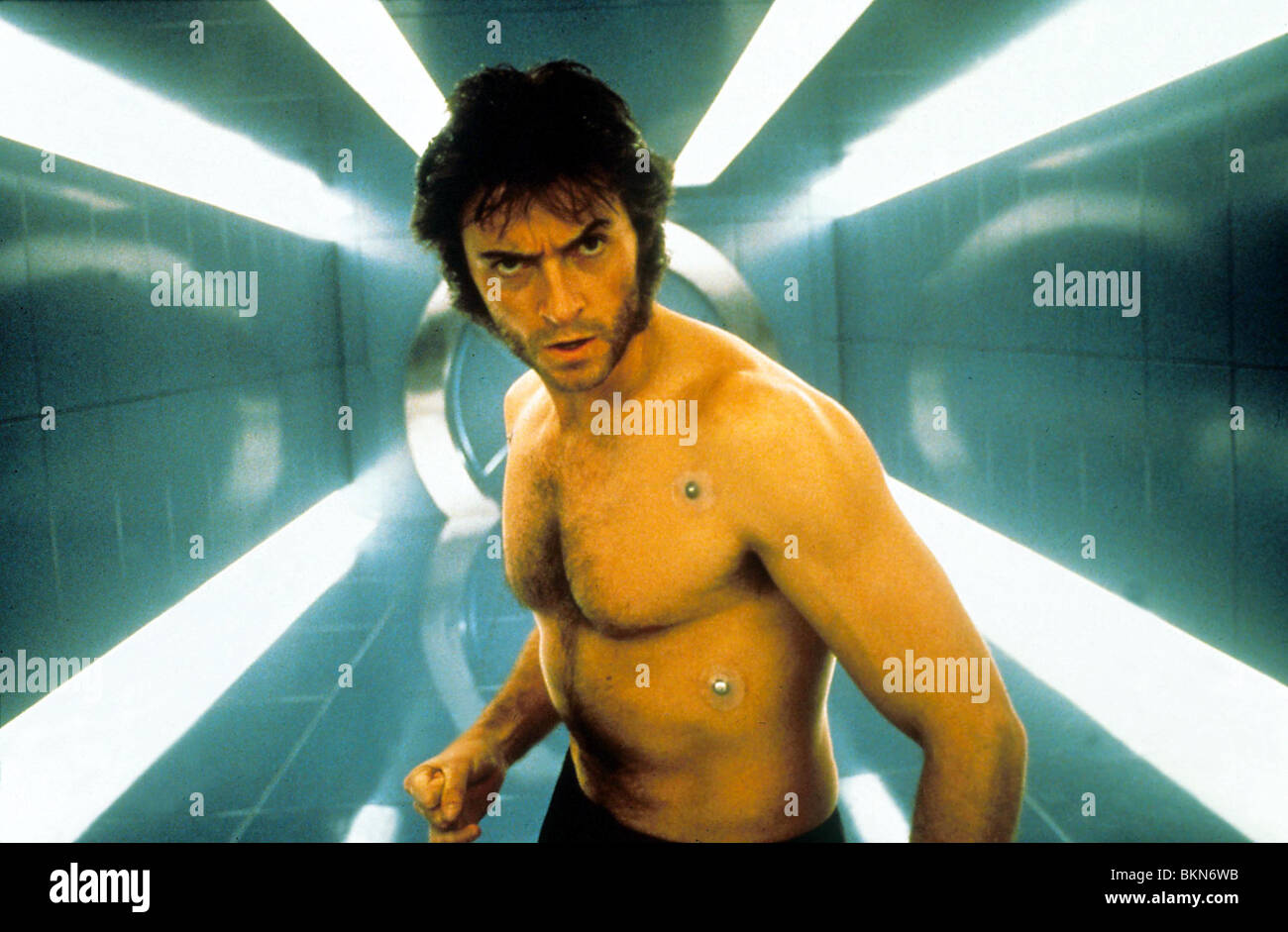 X-MEN (2000) HUGH JACKMAN, WOLVERINE MENX 166 Stock Photo - Alamy