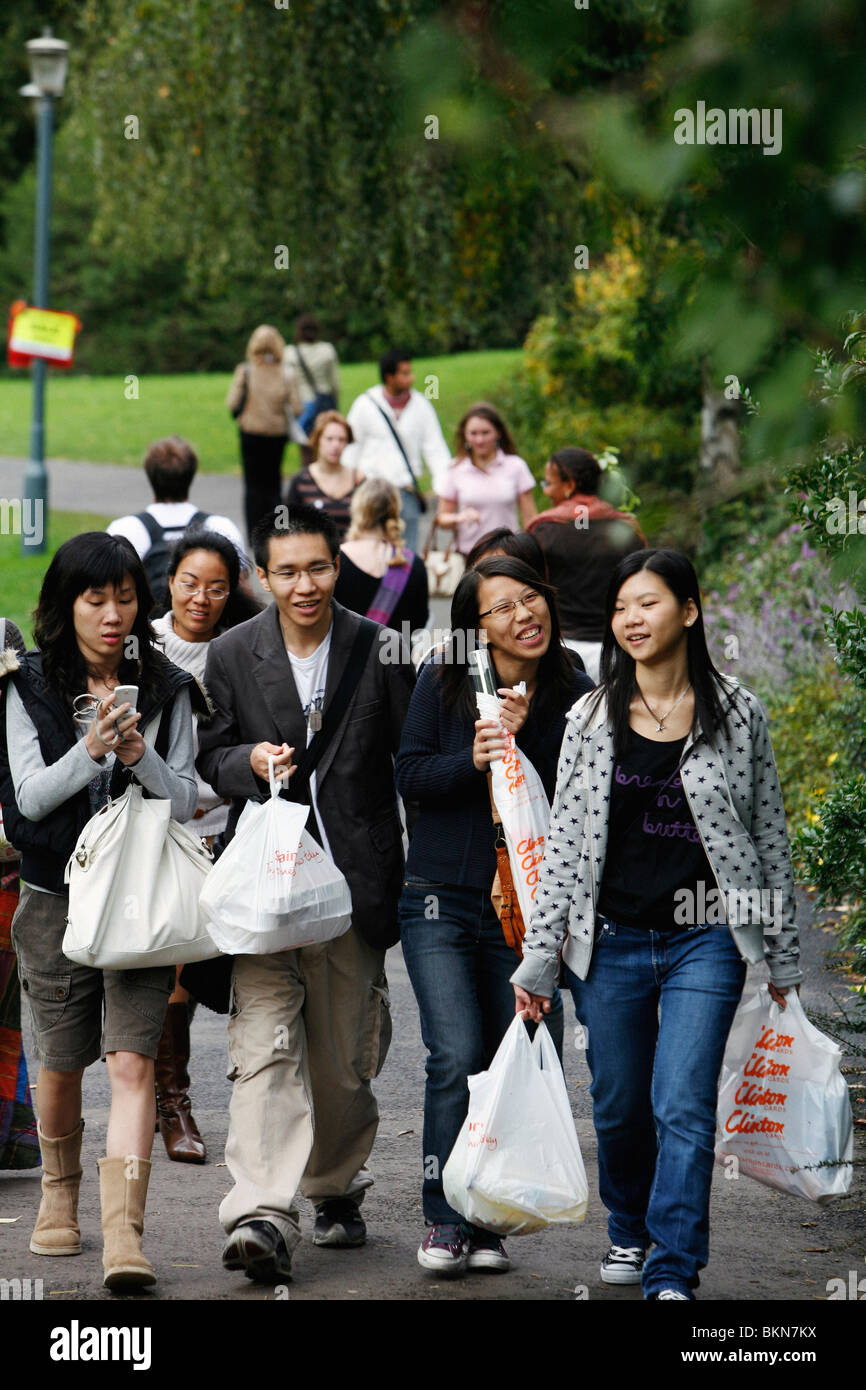 Group of asian students at a university campus Stock Photo - Alamy