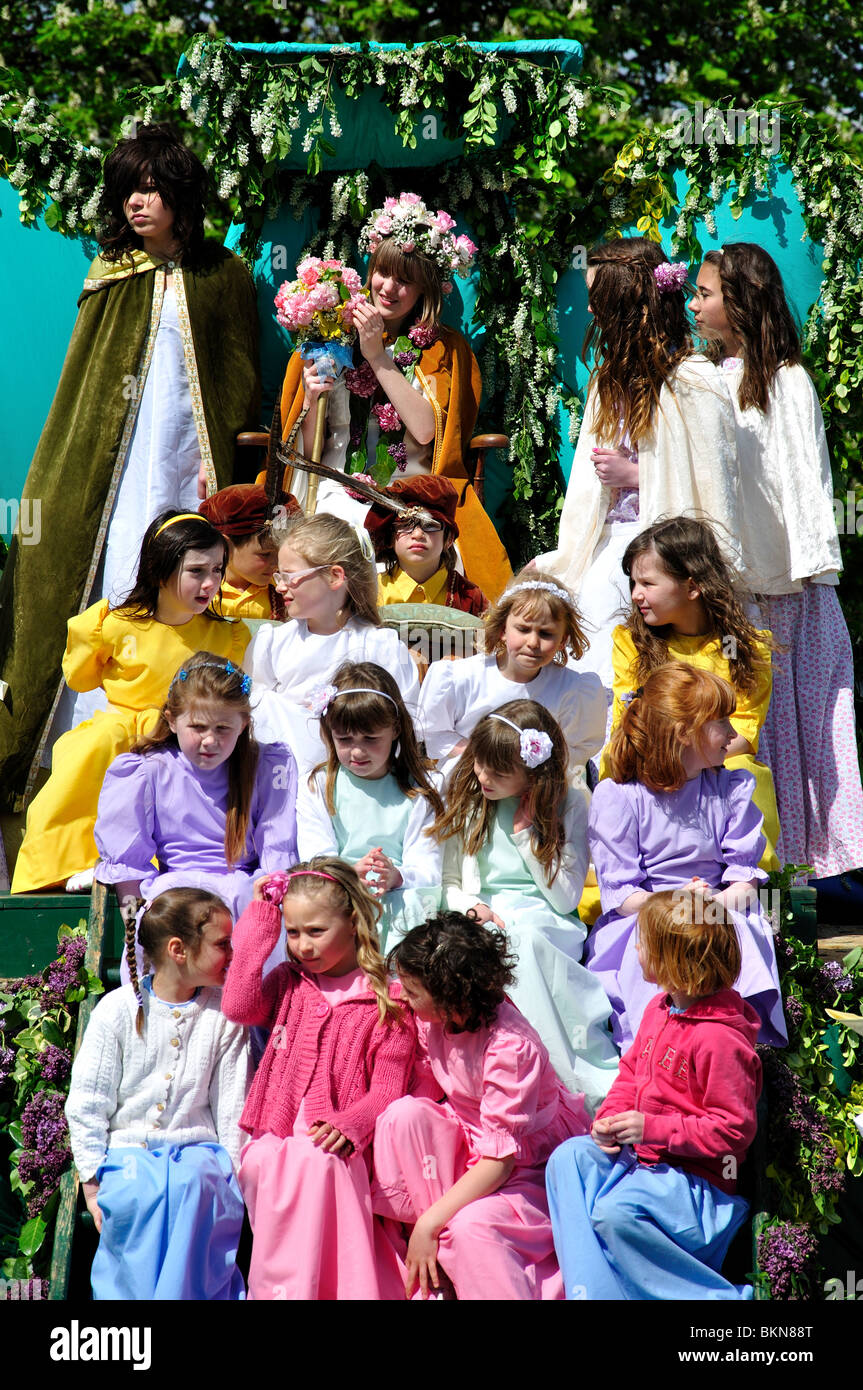 Crowning of the may queen hi-res stock photography and images - Alamy