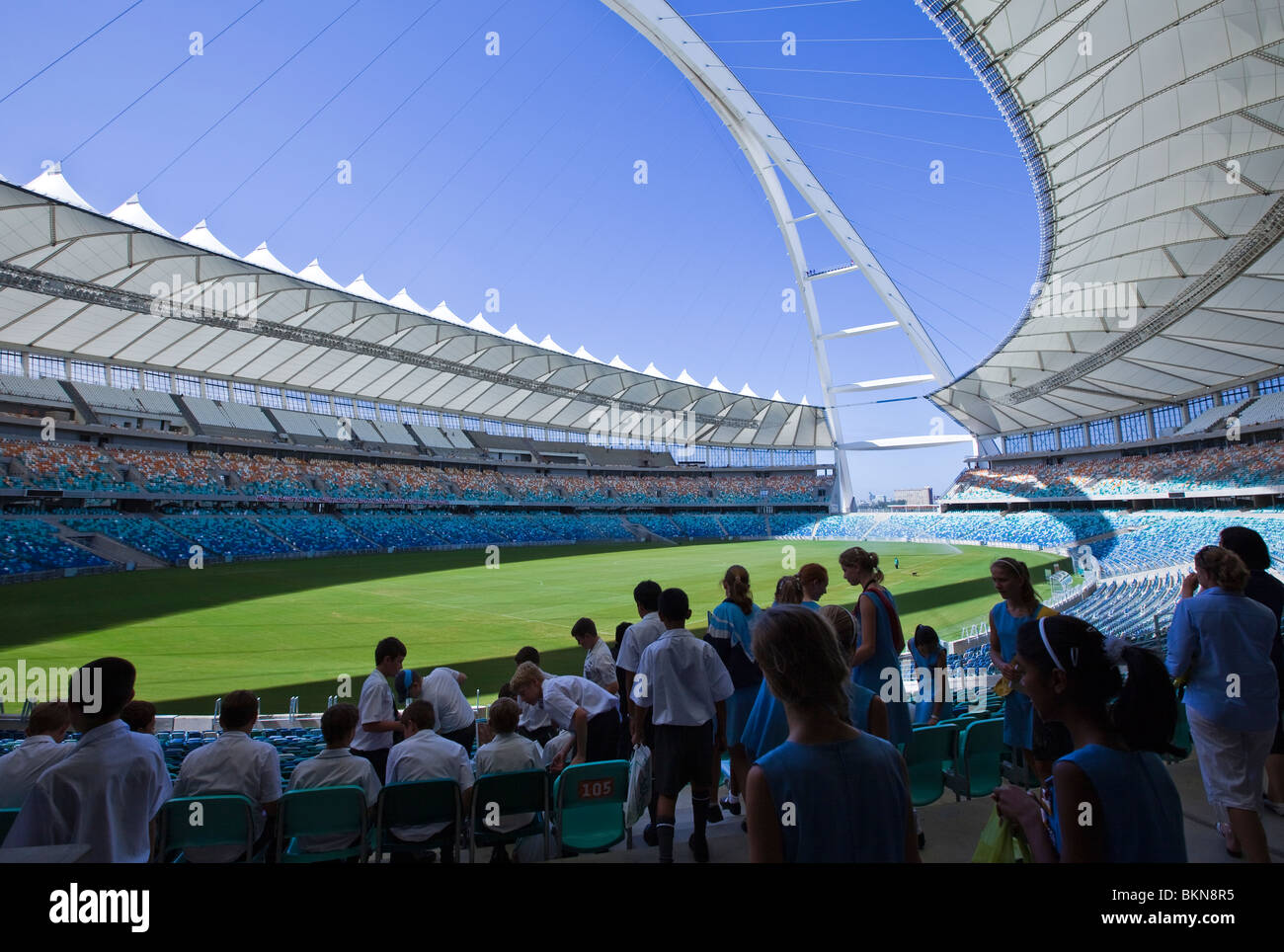 South Africa World Cup 2010, the Moses Mabhida stadium of Durban ...