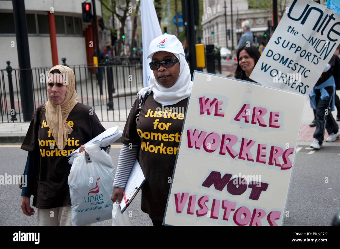 Mayday Meltdown trade Union March in London 2010 Stock Photo - Alamy