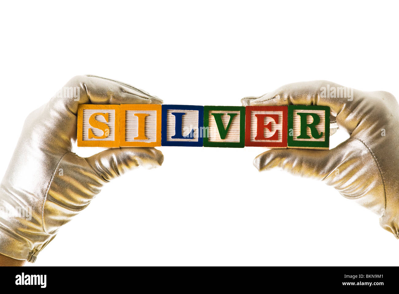 Silver blocks hi-res stock photography and images - Alamy