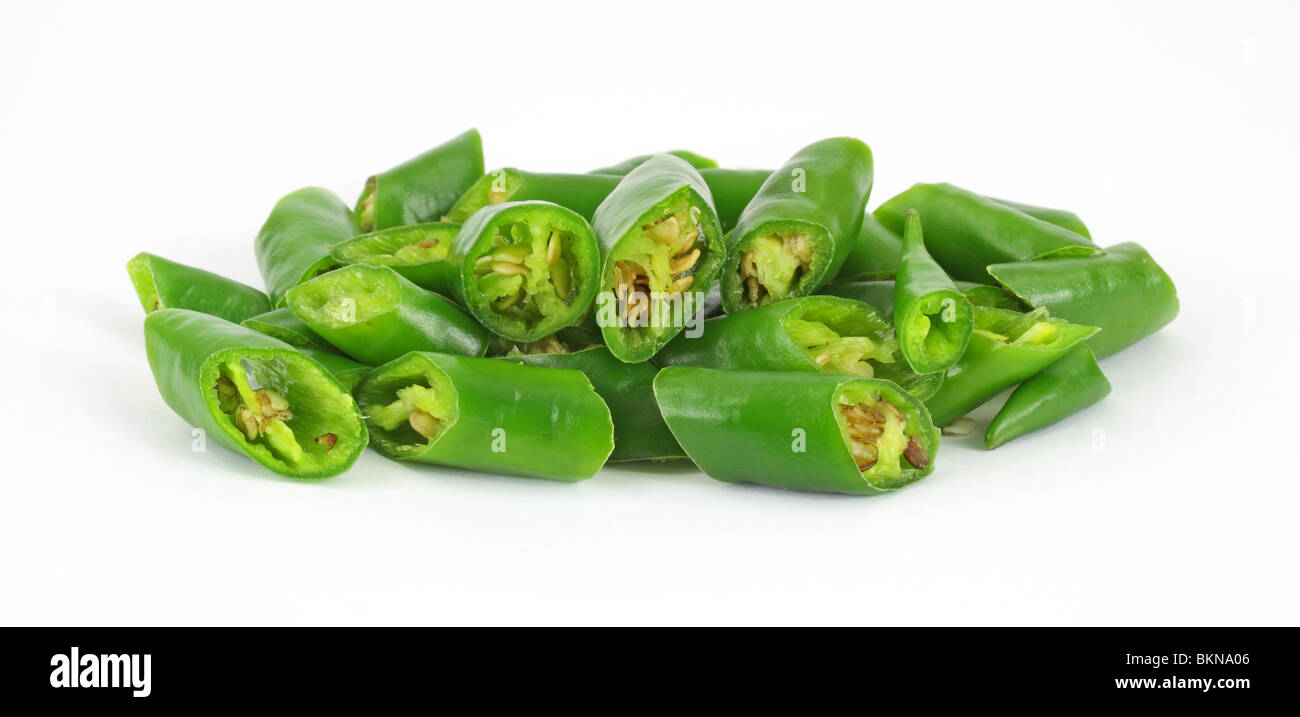 Long green pepper hi-res stock photography and images - Alamy