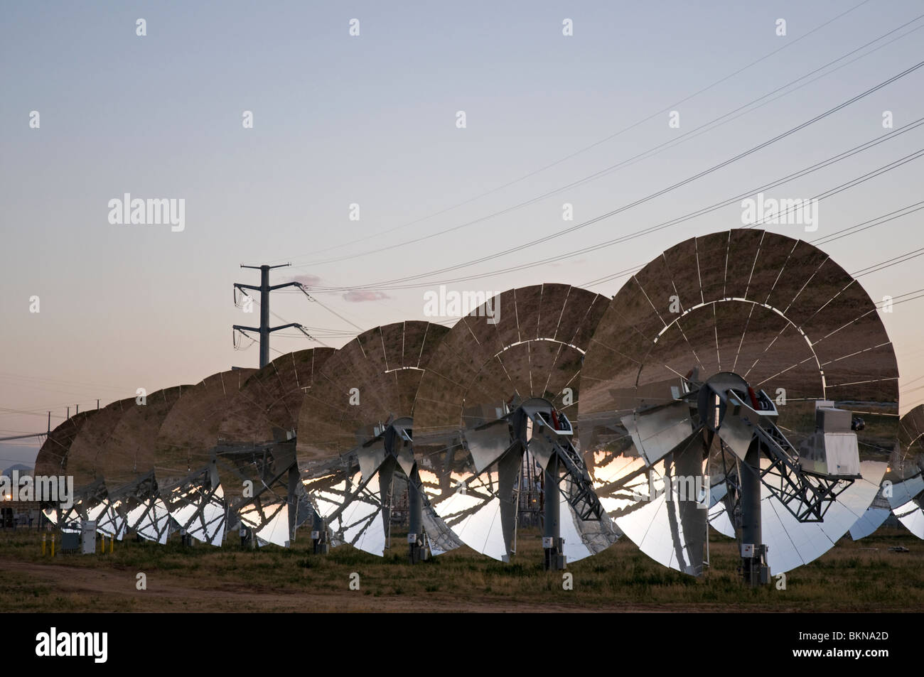 Solar power (csp) plant hi-res stock photography and images - Alamy