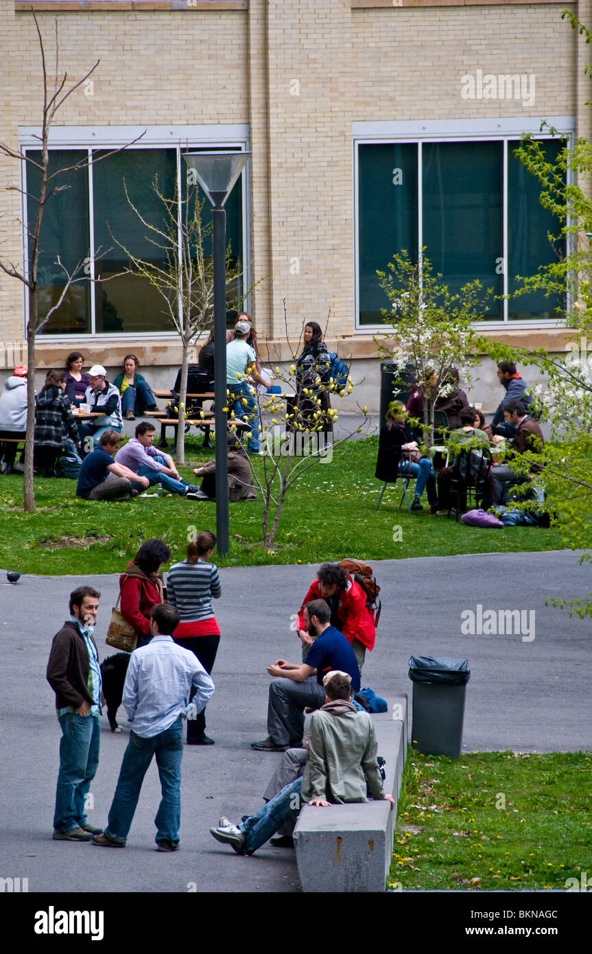 UQAM University campus Montreal Stock Photo - Alamy