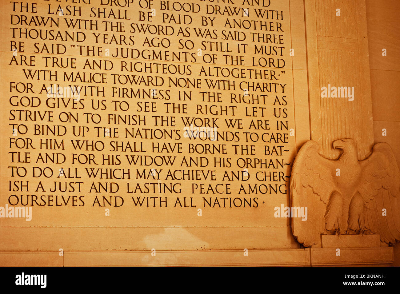 Lincoln's second inaugural address hi-res stock photography and images ...